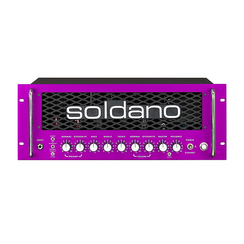 Soldano SLO-100R 2 Channel 100 Watt All-Tube Rackmount Guitar | Reverb