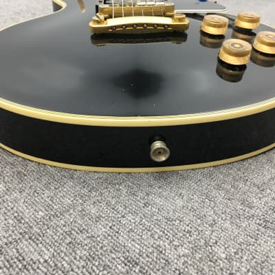 Burny RLC-80 Les Paul custom 1980s Black Rare japan made | Reverb