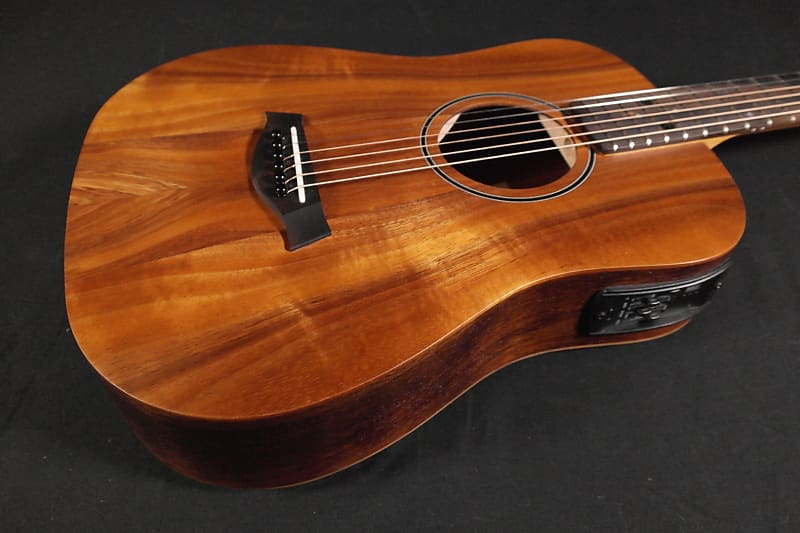 Taylor Guitars BTe All-Koa Baby Taylor LEFT HANDED w/Pickup | Reverb