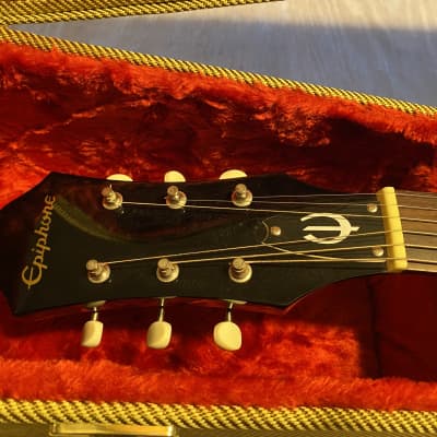 Epiphone EJ-45 2014 Black 1963 Reissue | Reverb