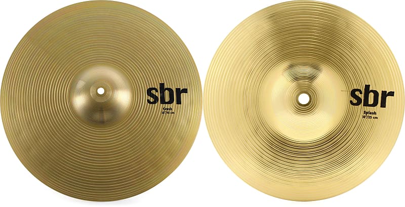 Sabian 16 inch SBR Crash Cymbal Bundle with Sabian 10 inch | Reverb Sabian 16 inch SBR Crash Cymbal Bundle with Sabian 10 inch | Reverb
