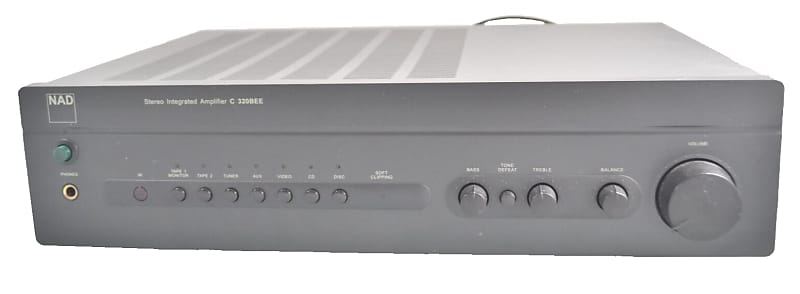 NAD: C 320BEE Integrated Amplifier 50W RMS What Hifi 5 Stars | Reverb