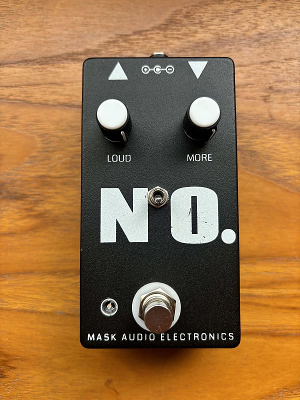 Mask Audio Electronics No. Fuzz Pedal - Matte Black | Reverb