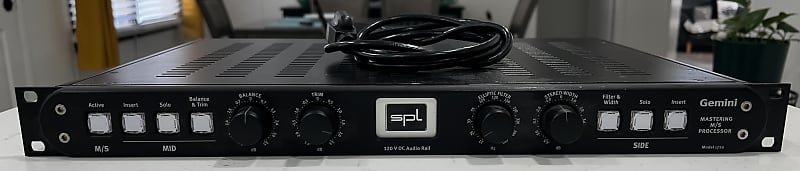 SPL Gemini Mastering M/S Processor - All Black | Reverb