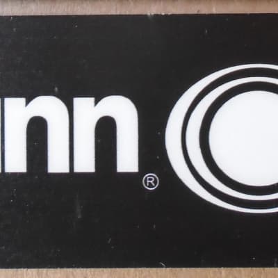 Sunn Logo Name Plate Badge 1965 - 1975 Black / White | Reverb