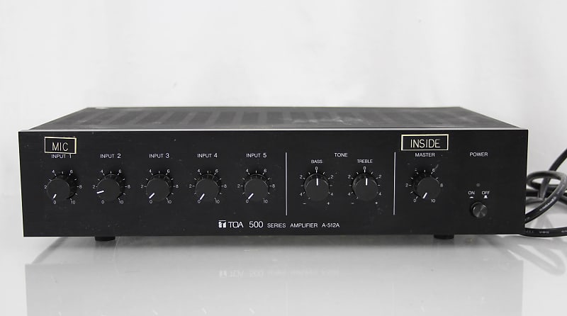 TOA Amplifier A-512A 500 Series 120W-2 | Reverb