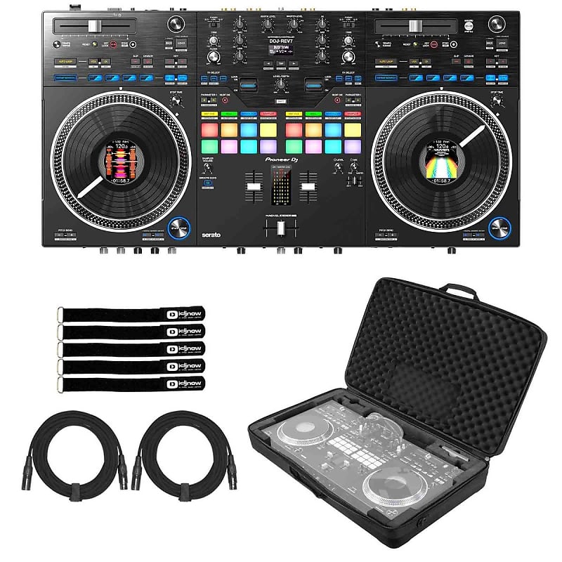 Pioneer DDJ-REV7 Scratch Style 2-Channel Serato DJ Controller | Reverb