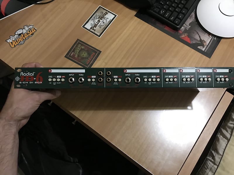 Radial JD6 Rackmount 6ch DI | Reverb UK