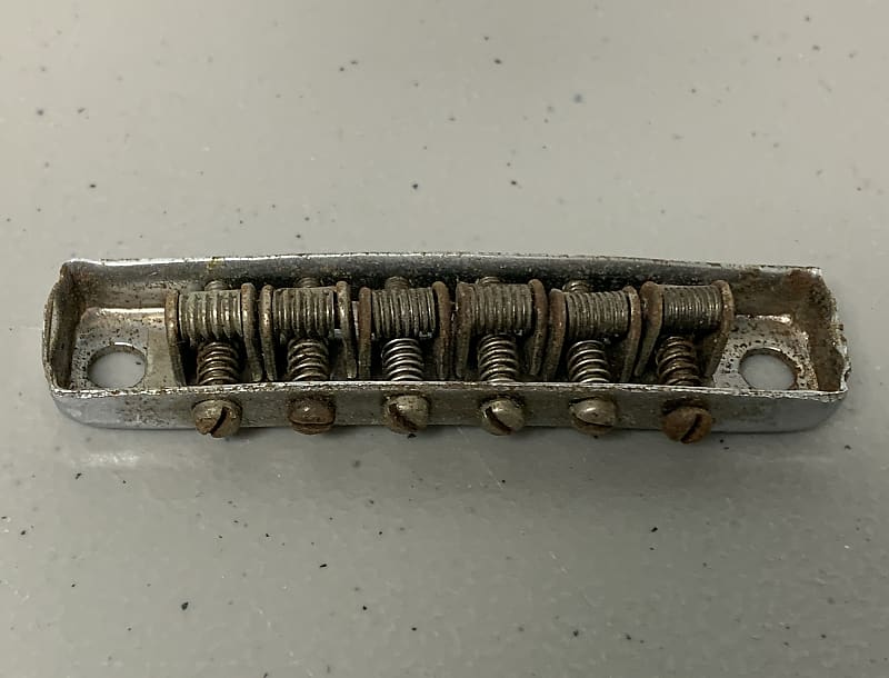 Teisco Electric Guitar Bridge MIJ Vintage Kent Guyatone *FREE | Reverb