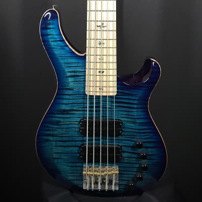 PRS Grainger 5-String Bass Guitar 10-Top Cobalt Blue #086 | Reverb
