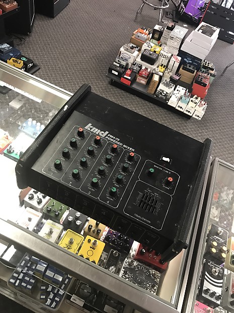 KMD PM4-75 vintage powered mixer w/ reverb - FREE | Reverb UK