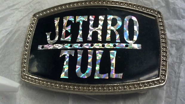 Pacifica Jethro Tull Rock Band Belt Buckle (Vintage) | Reverb