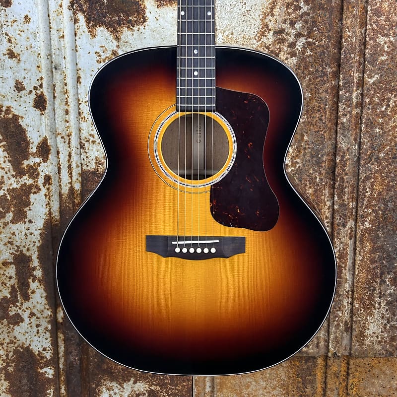Guild USA F-40 Traditional Jumbo Antique Burst | Reverb