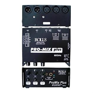 Rolls MX54S ProMix Plus Stereo Microphone Mixer | Reverb Canada