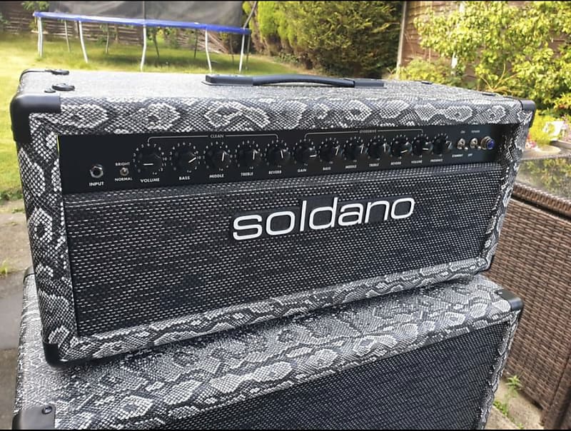 Soldano Lucky 13 90s - Snake Skin | Reverb UK
