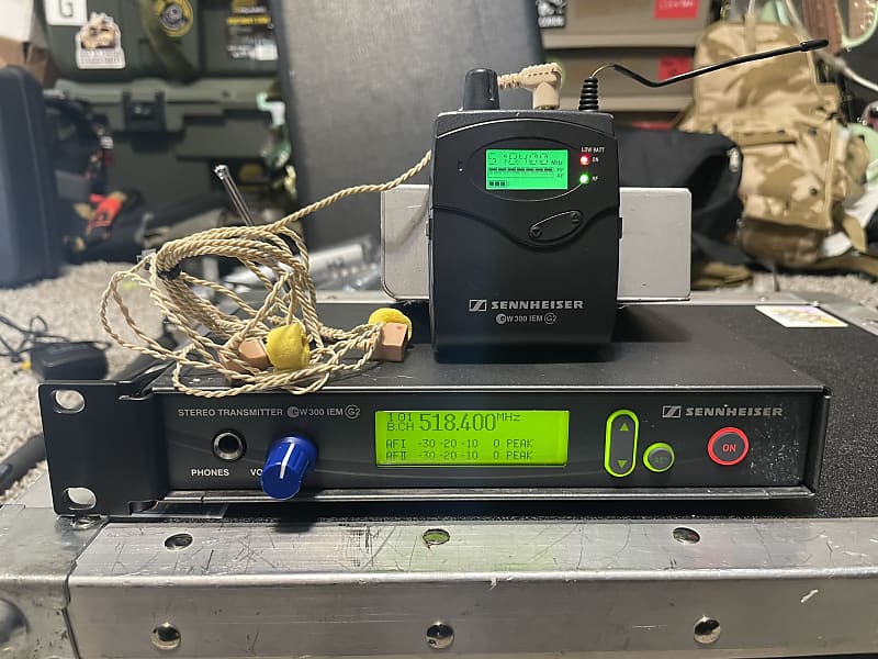 Sennheiser IEM G2 A 518-554 Transmitter Wireless Bodypack | Reverb
