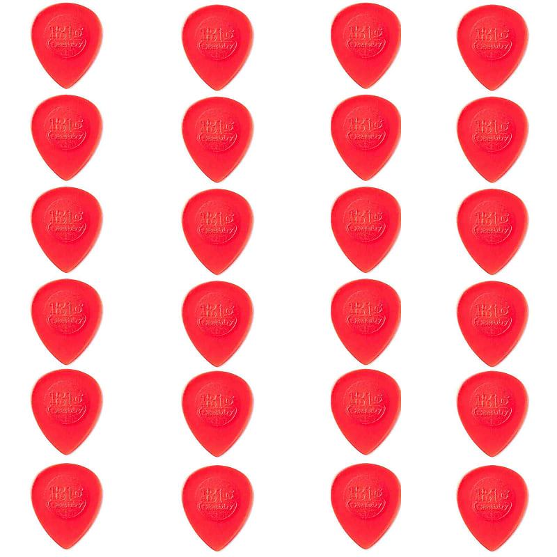 Dunlop Big Stubby Guitar Picks Red - 1.0mm Gauge - 24 Pack | Reverb