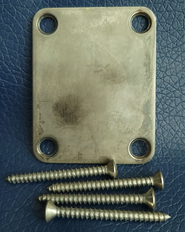 Gotoh NBS-3 Neck Plate for Fender Strat / Tele *AGED RELIC | Reverb