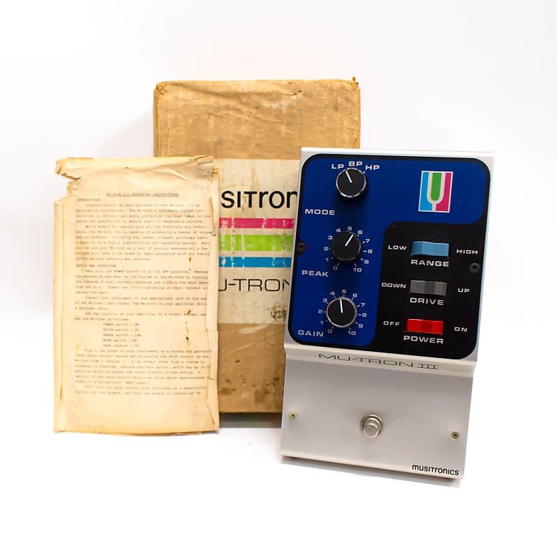 1970s Musitronics Mutron Mu-Tron lll Envelope Filter | Reverb Canada