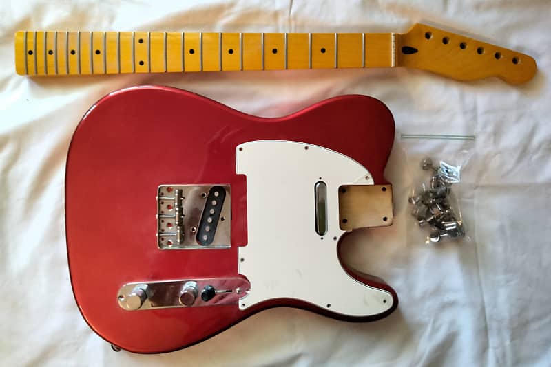 Custom Built Telecaster 2023 Metallic Red | Reverb