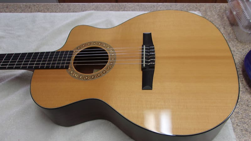 XLT! Taylor NS24CE G Solid Spruce/Rosewood Classical | Reverb