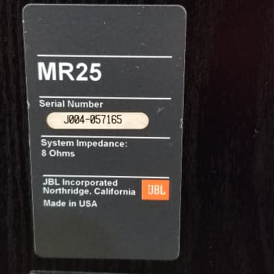 JBL MR25 Bookshelf 5" speakers (Pair) | Reverb