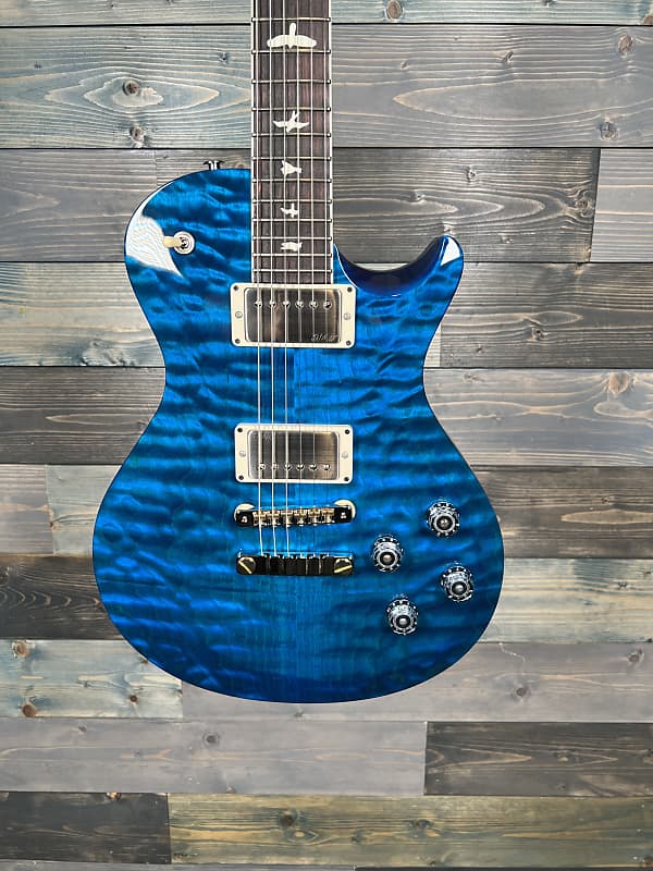 PRS S2 McCarty Singlecut 594 Quilt top Electric - Blue Matteo | Reverb