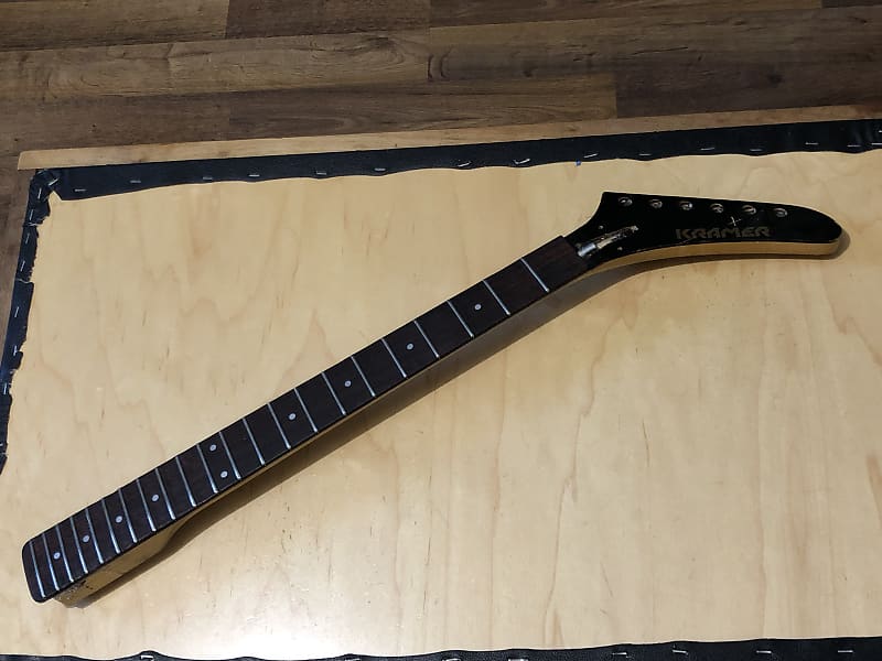1985 Kramer USA Condor 3 Piece R2 Banana Guitar Neck Floyd | Reverb