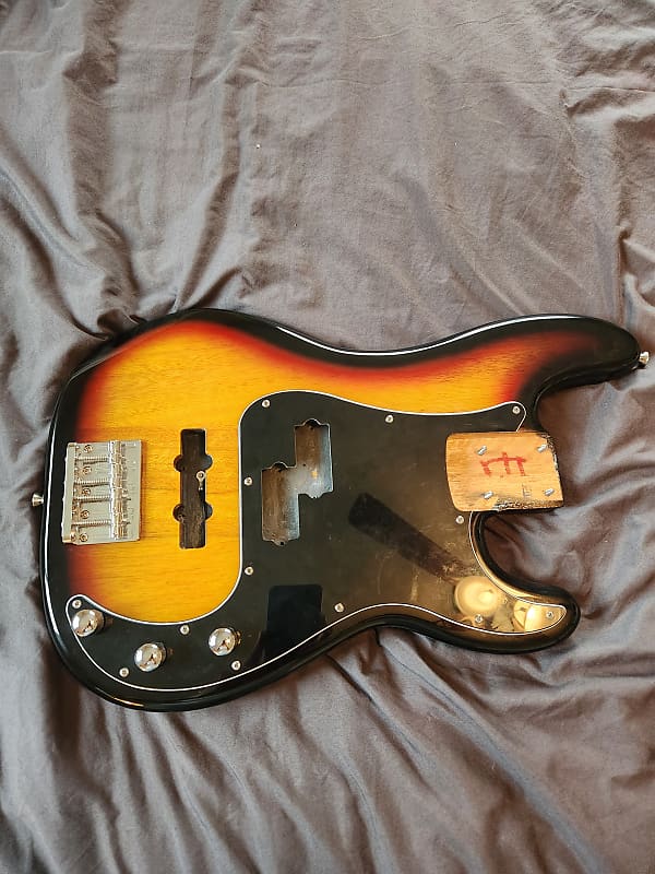 Squier by Fender VM Precision Bass Body P 2013 3 Tone | Reverb