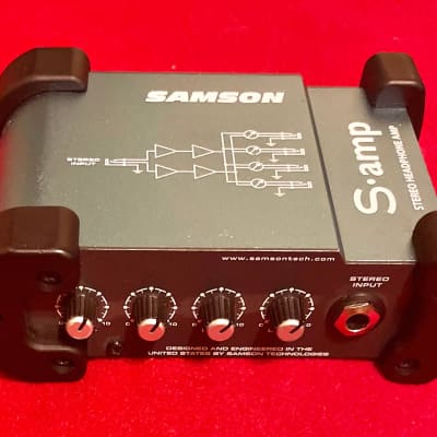 Samson S-Amp Stereo Headphone Amplifier Amp | Reverb