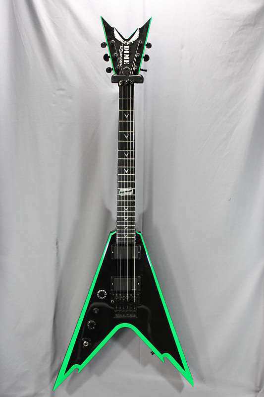 Dean USA Dime Razorback V Left Handed w/ HSC | Reverb