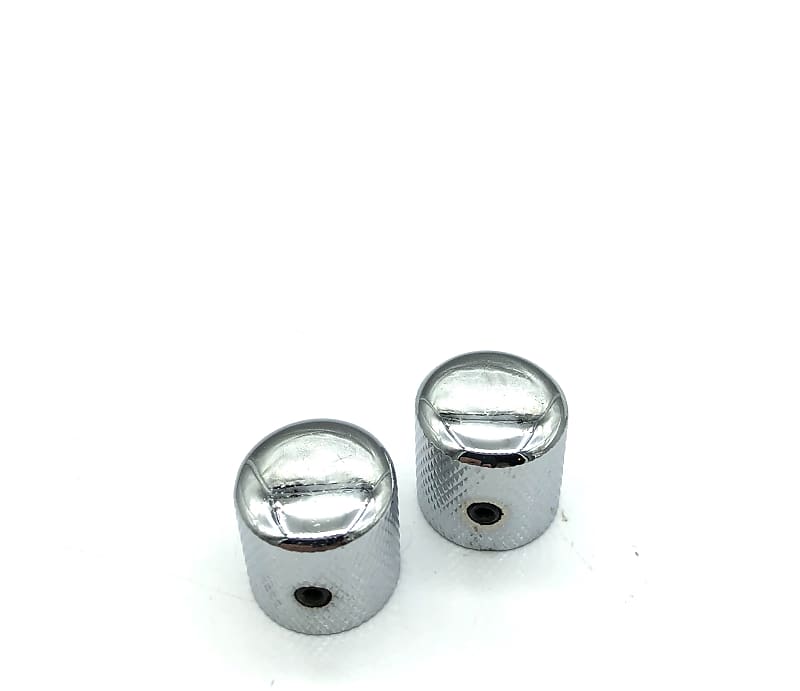 Telecaster Style Domed Knobs Chrome | Reverb
