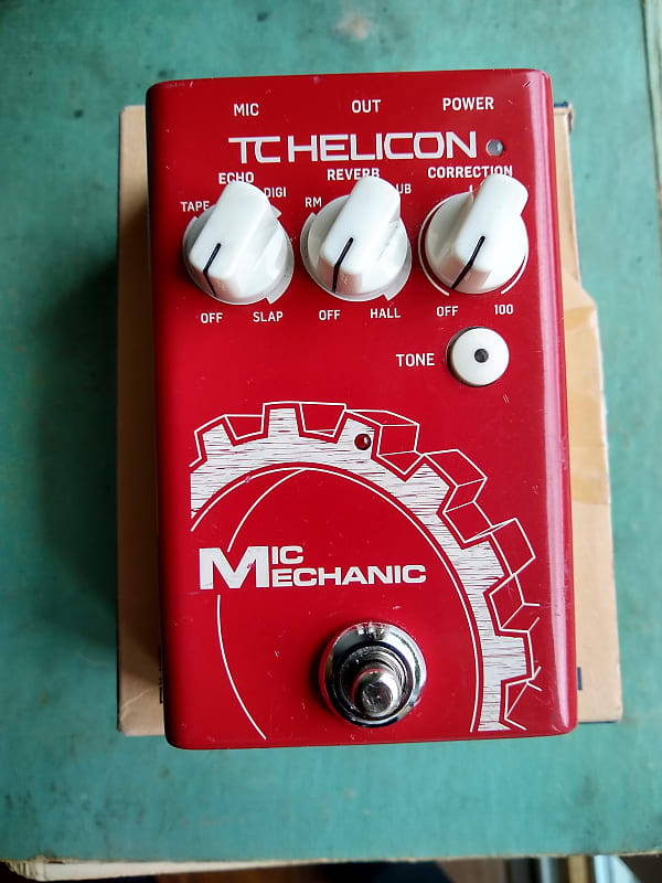 TC Helicon Mic Mechanic 2 Vocal Delay Reverb Pitch Correction | Reverb