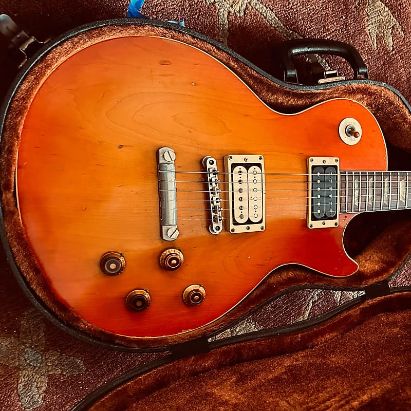 1981 Argus LP-100 Live Road Les Paul Solid Top Lacquer Greco | Reverb