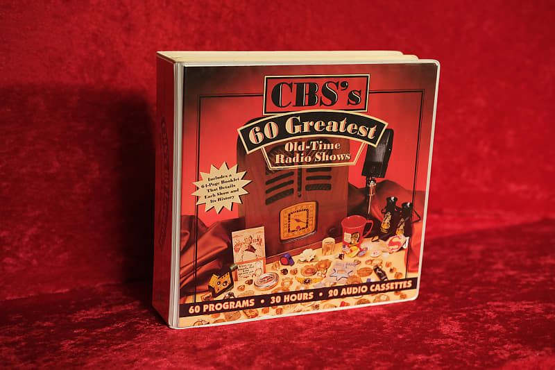CBS's 60 Greatest Old-Time Radio Shows - 20 Cassette Package | Reverb