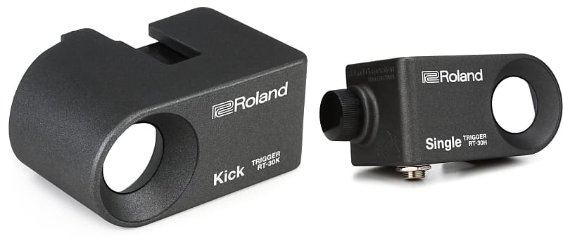 Roland RT-30K Kick Drum Trigger Bundle with Roland RT-30H | Reverb