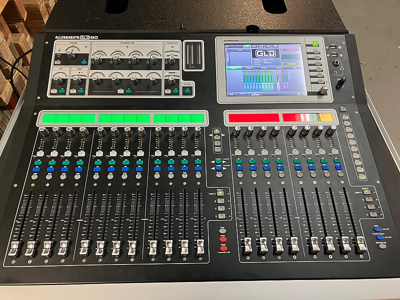 Allen & Heath GLD-80 Chrome Edition 2017 - Chrome / Black | Reverb
