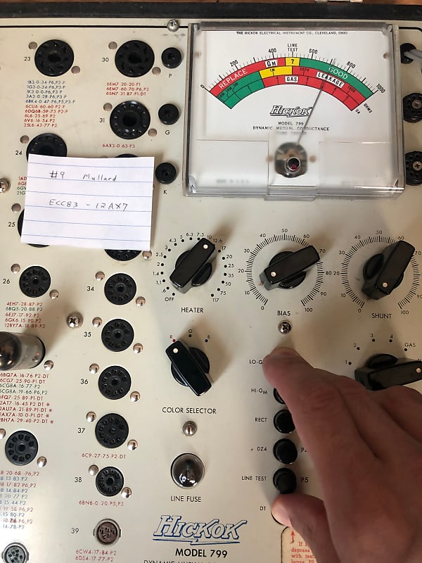 Vintage 1965 Mullard ECC83 Preamp Tube 12AX7 Valve Blackburn | Reverb