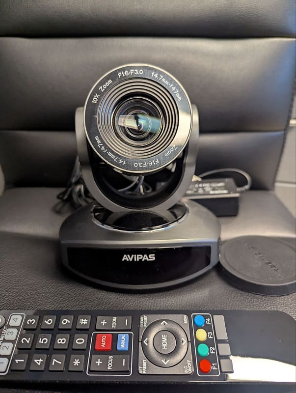 AViPAS AV-1081 HDMI PTZ HD Camera with ATOMOS HDMI to USB | Reverb