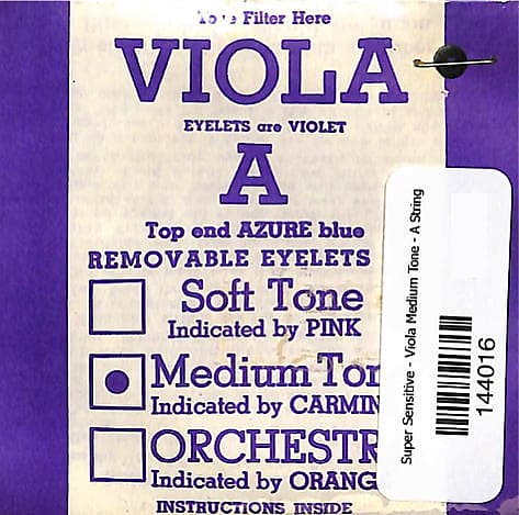 Super Sensitive - Viola Medium Tone - A String | Reverb