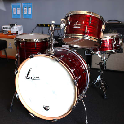 Sonor Vintage Series Rosewood Double Bass Drumset Drums | Reverb