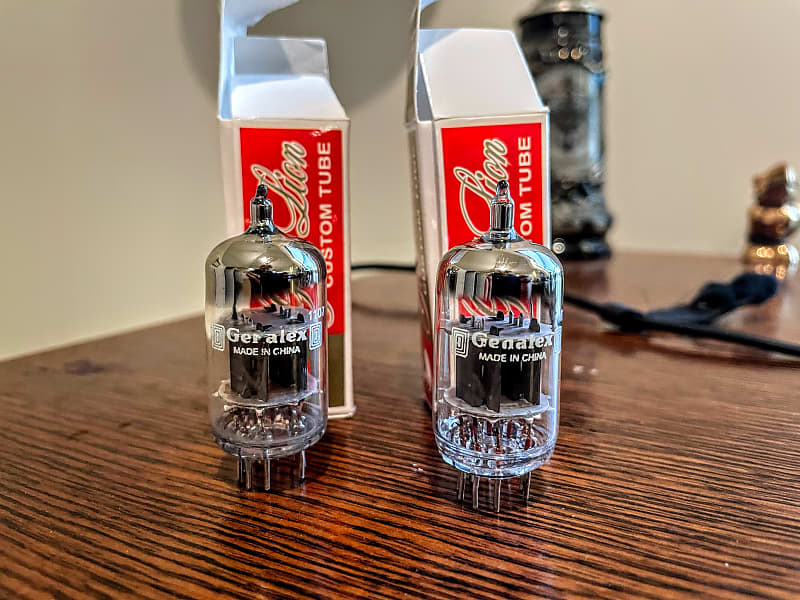 2 Genalex Gold Lion standard 12ax7 tubes | Reverb