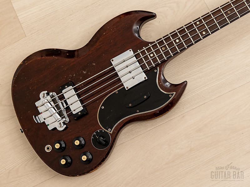 1967 Gibson EB-3 Vintage Short Scale SG Bass, 100% | Reverb UK