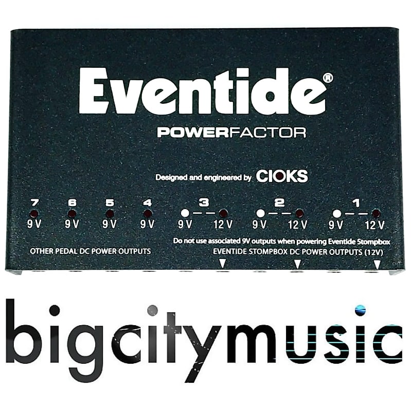 Eventide PowerFactor Stompbox Power Supply | Reverb