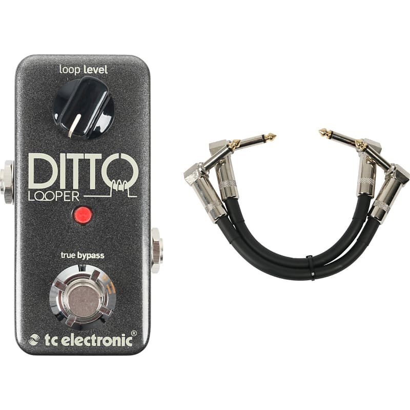 TC Electronic Ditto Looper + Patch-Cables | Reverb