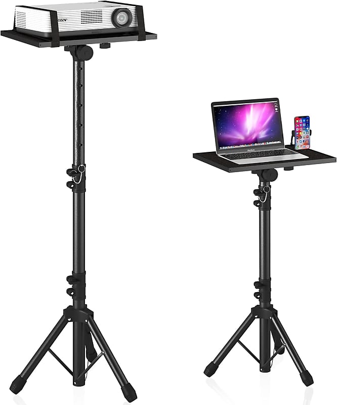 Projector Stand Tripod from 23" to 46", Laptop Tripod Stand | Reverb
