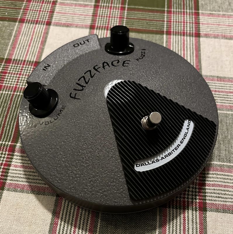Fuzz Face: Germanium 2N404 Custom Vintage Hammertone Grey | Reverb