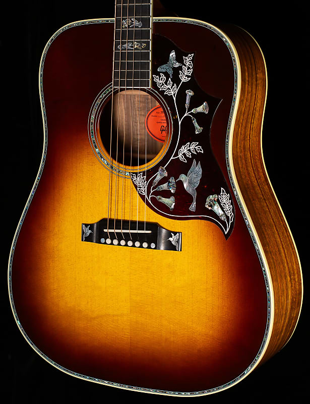 Gibson Hummingbird Custom Koa Sunburst (023) | Reverb