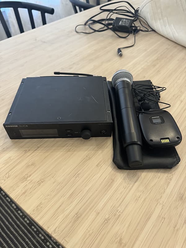 Shure SLXD124/85 Combo System with SLXD1 Bodypack, SLXD4 | Reverb