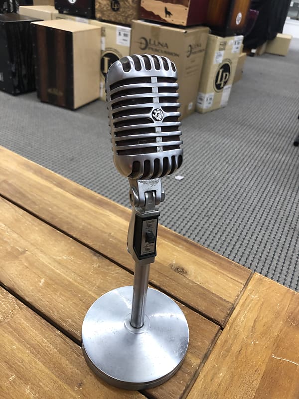 Shure 55SW 60s Vintage Microphone Elvis Style | Reverb